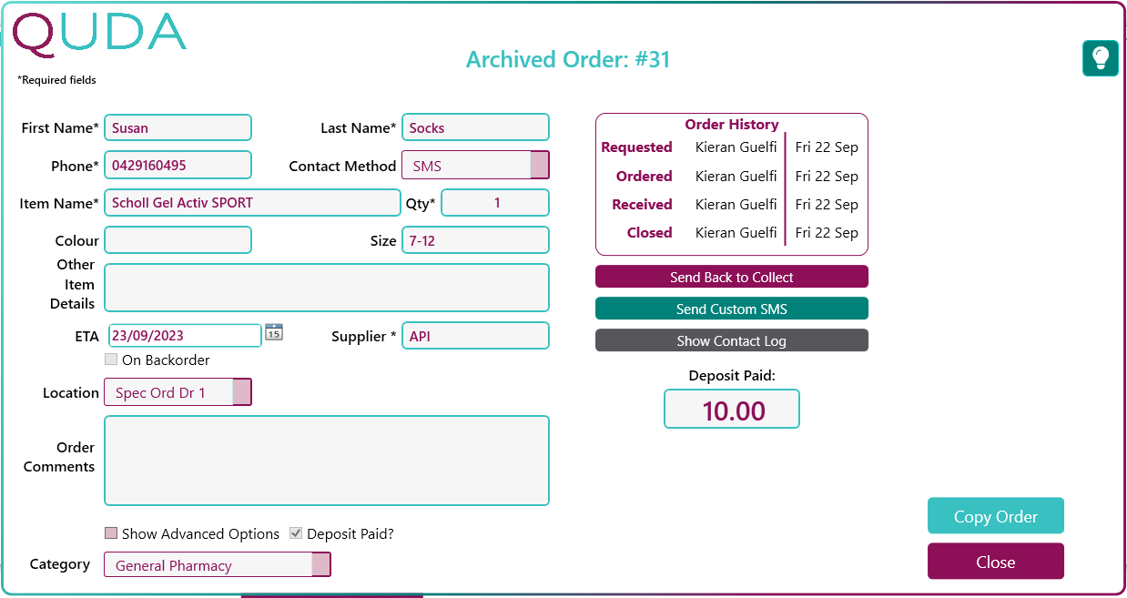 Help – The Flow of the Order – Pharmacy Halo