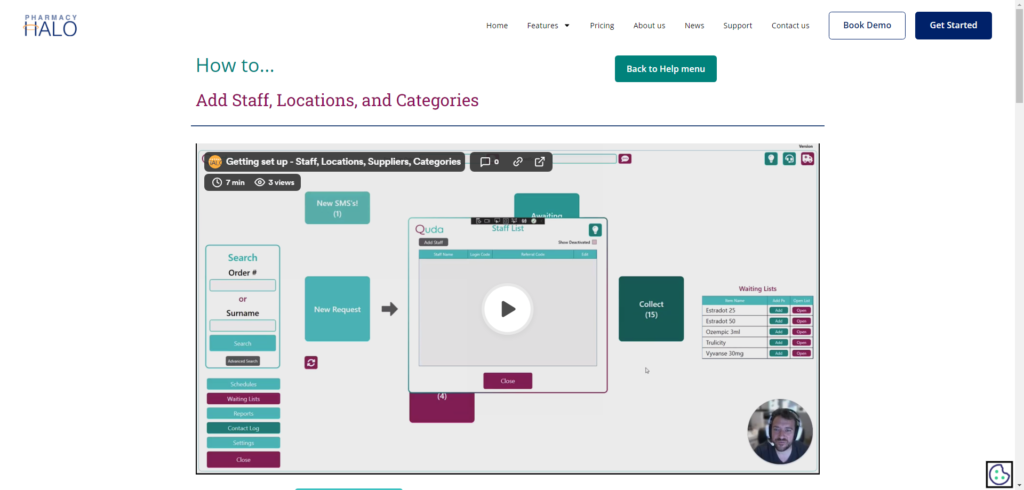 Checklist - Pharmacy Halo